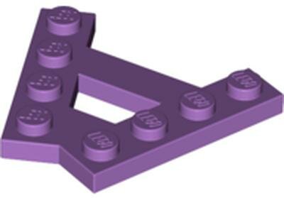 Деталь Lego 15706 Wedge, Plate A-Shape with 2 Rows of 4 Studs