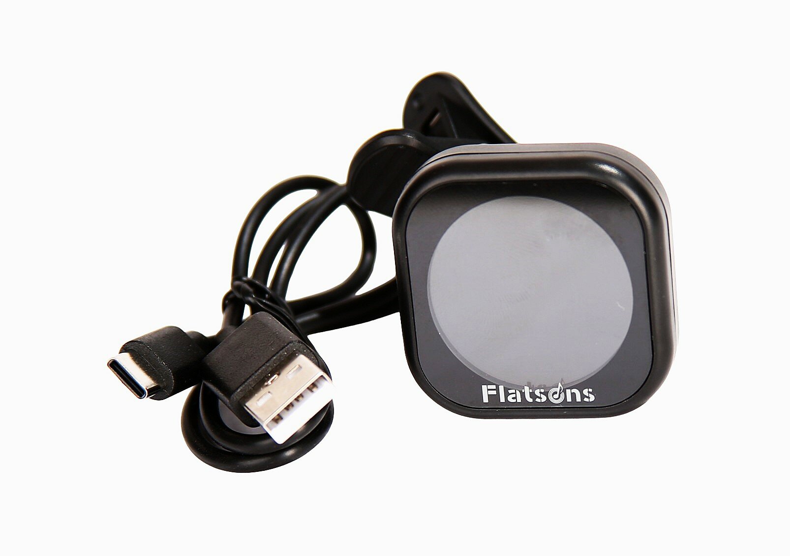 Универсальный тюнер Flatsons FT3 — хроматический тюнер на клипсе для гитары, укулеле, скрипки и других инструментов — фото 1