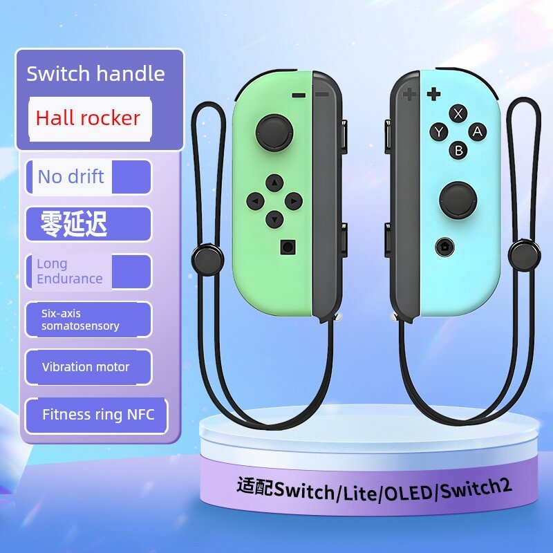 Joy-Con Grip v teme Animal Crossing s rukavitsami, s NFC i Hall Effect