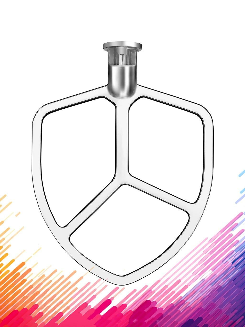 Заменяемая насадка-лопатка для миксера