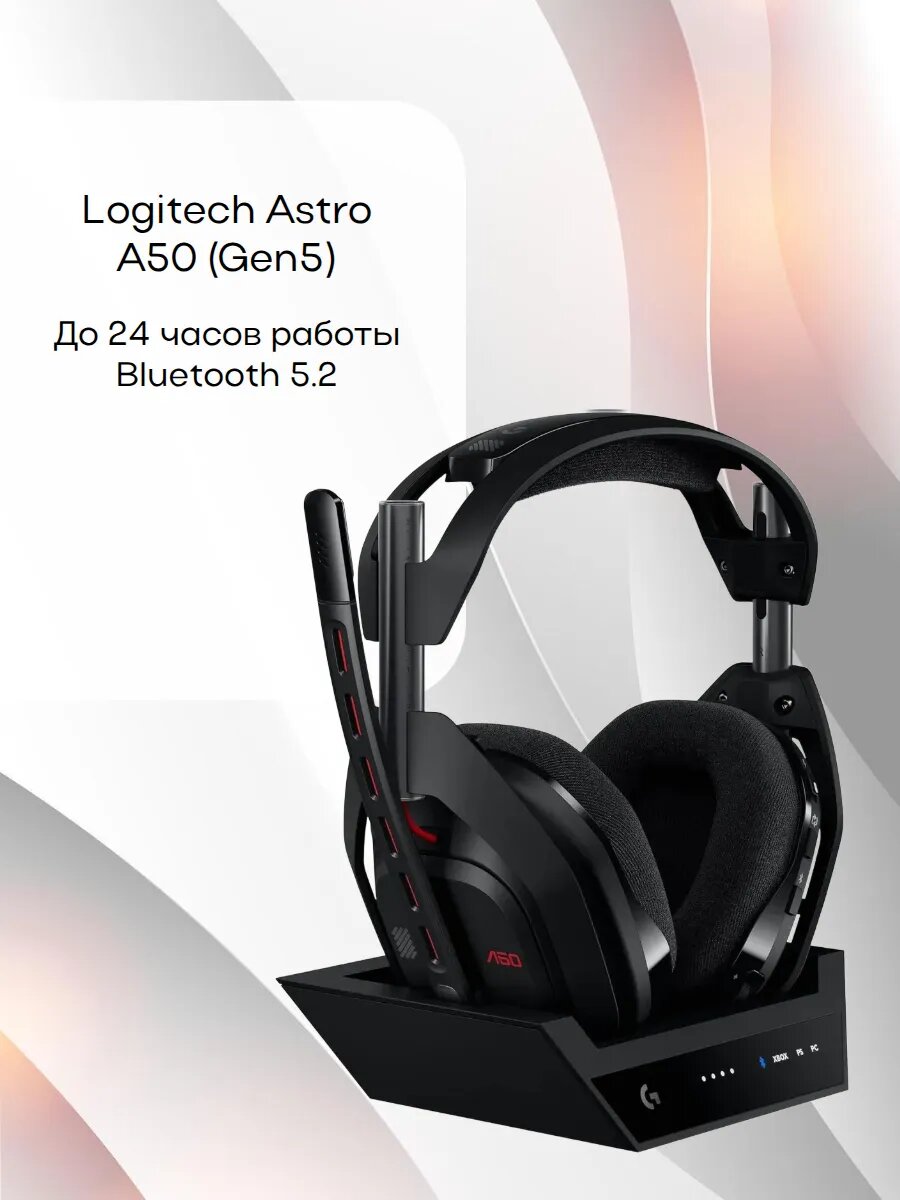 Logitech Astro A50 (Gen5), черный