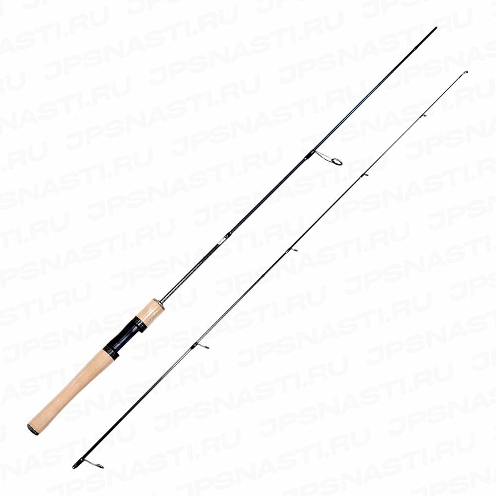 Ультралайт спиннинг на форель Mukai Air-Stick JetBlack ASJB-1602UL Under-0, 183 см, max 3 г