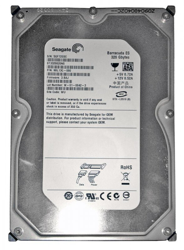 Жесткий диск Seagate 9BL13G 320Gb SATAII 3,5" HDD