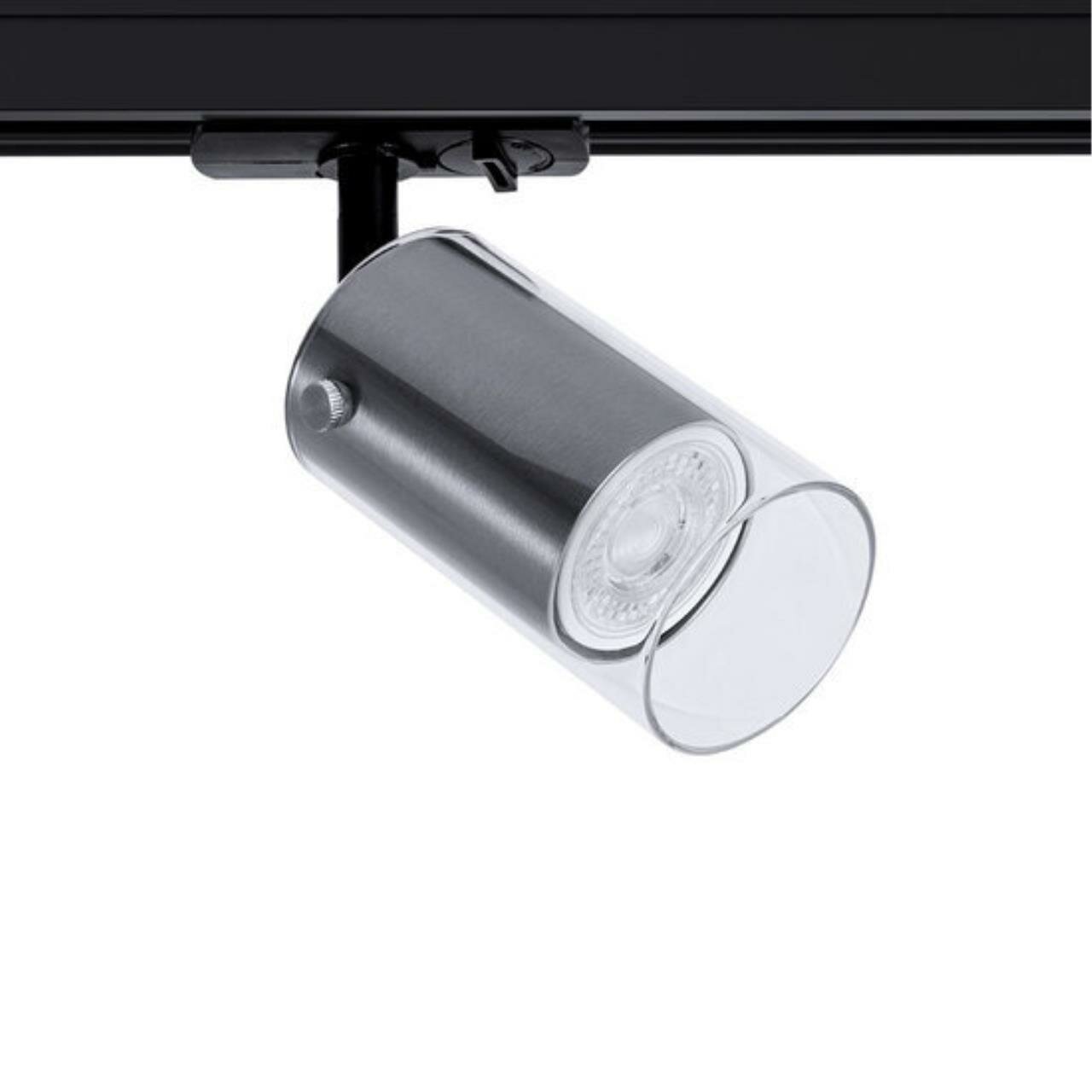 Трековый светильник IP20 35W прозрачный Arte Lamp LAZIO A5368PL-1SS