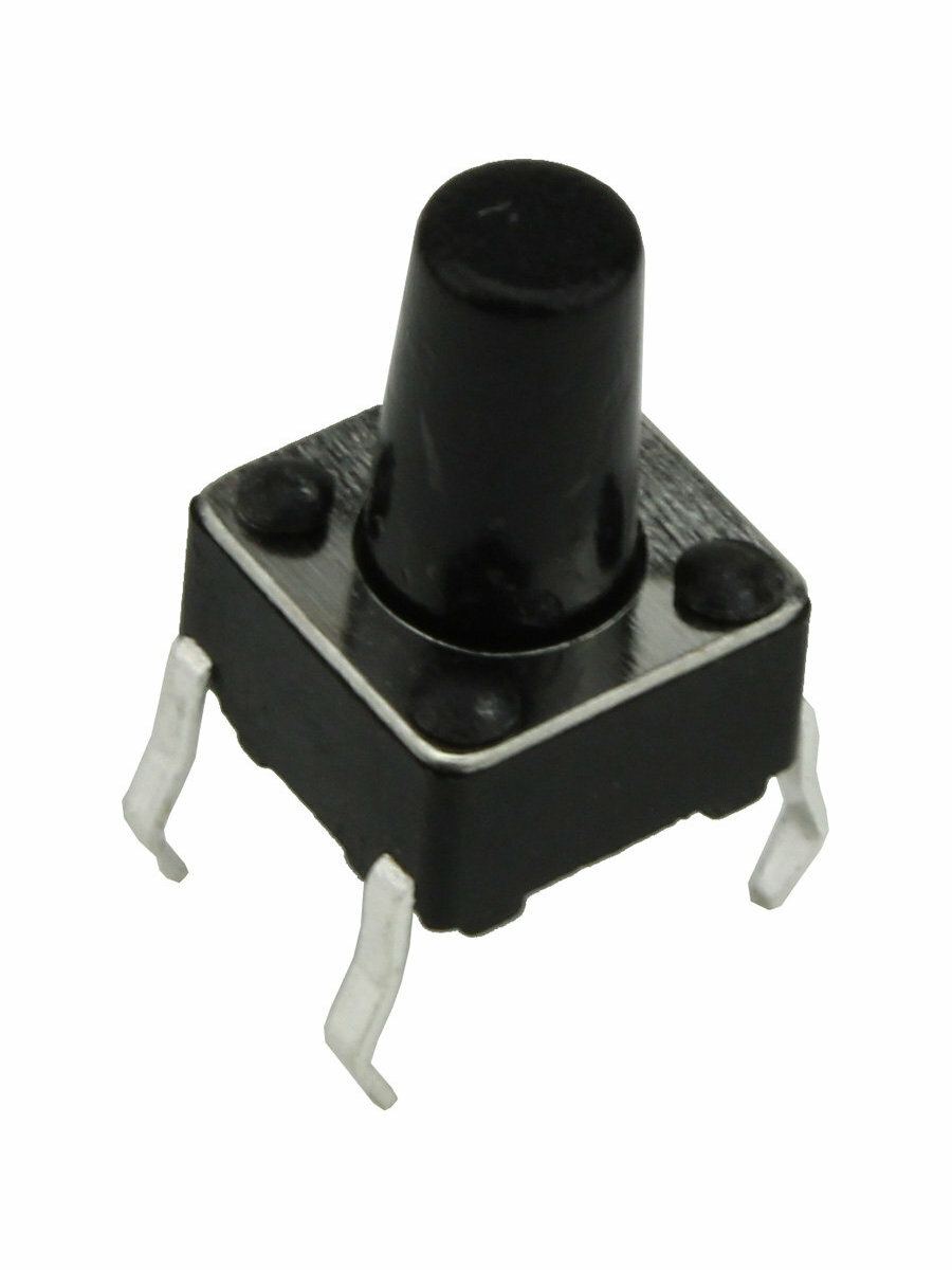 Тактовая кнопка 6*6*9мм 4pin