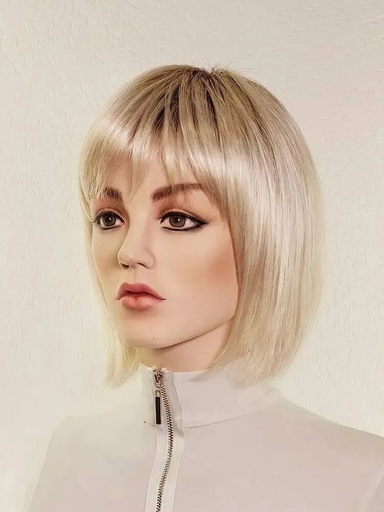 Ellen Wille - парик женский немецкий искусственный из канекалона модель CHANGE цвет platin-blonde rooted