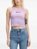 Топ KARL LAGERFELD JEANS Washed ribbed tank top, размер L, фиолетовый