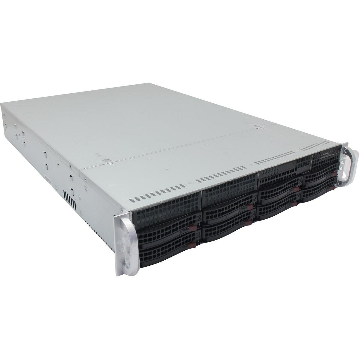 Server Case SuperMicro Black 8xHotSwap SAS/SATA, EE-ATX 800W HS 2U RM