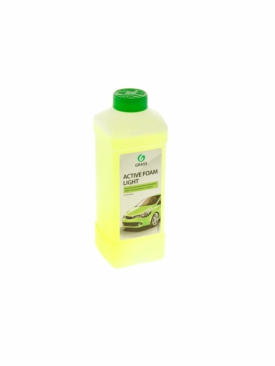 Автошампунь GRASS бесконтактная мойка, Light, с антикоррозионными добавками, летний, 1 л, 1:20-1:40