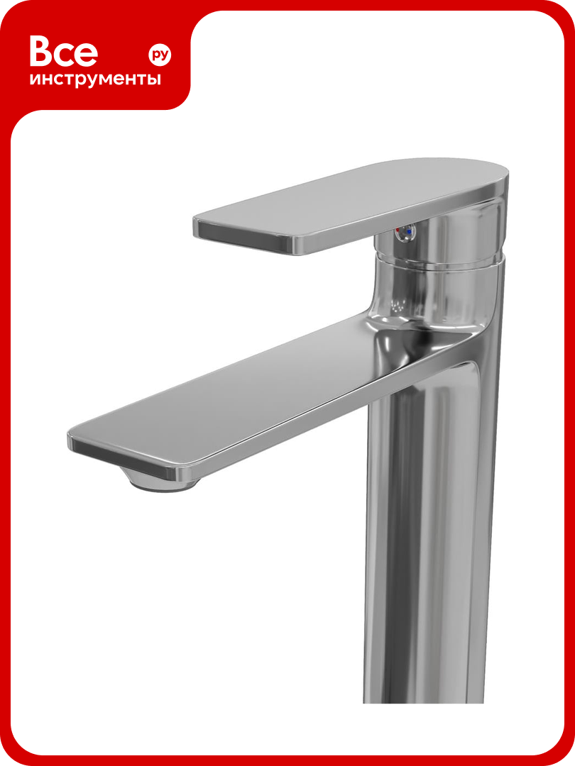 Смеситель для раковины Ellie высокий, хром T10208 Teymi ЦБ-00269206