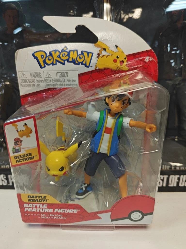 Набор фигурок Pokemon: Battle Figure 2-Pack - Ash and Pikachu, Wave 10(SPC)