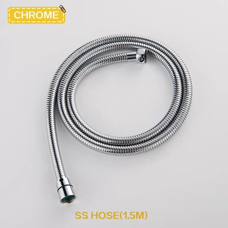 Комплект мангалов для ванной из латунщика с бидеспрейером для туалета, ручным душем, самоочищающимся корпусным клапаном, смешанным краном горячей и холодной воды для ванной — только хромированный шланг из нержавеющей стали