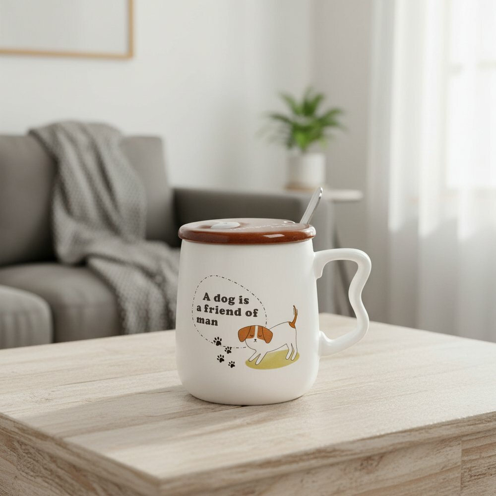 Кружка Собака - друг человека MUG-107/1 Art East Россия Керамика