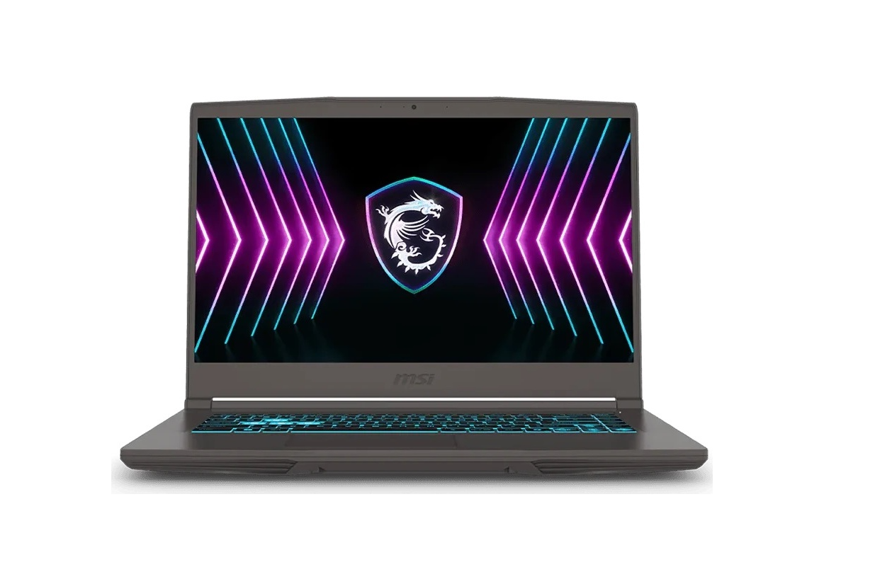 Ноутбук MSI Thin 15 B2RVE-3451XRU Intel Core 7 240H/16 ГБ/RTX 4050 6GB/SSD 512 ГБ/noOS