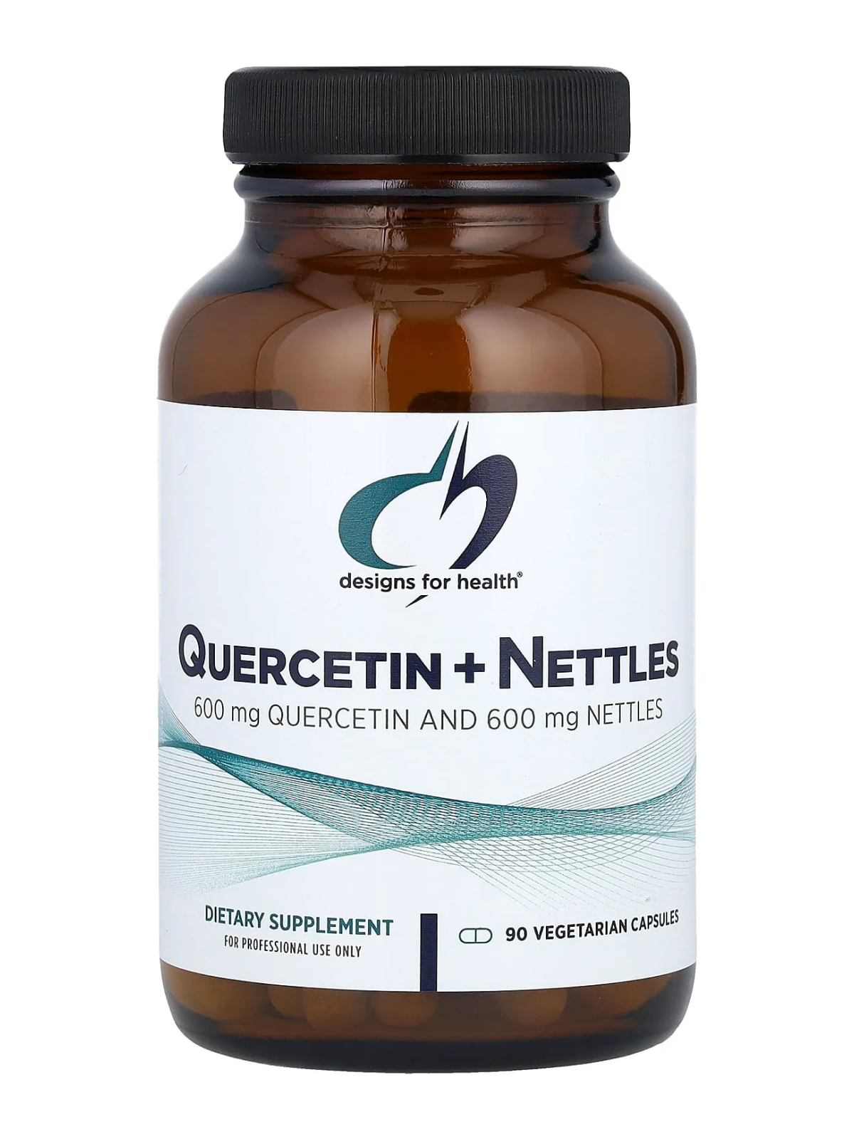 Кверцетин с экстрактом крапивы, Quercetin + Nettles, Designs for Health, 600 мг, 90 капсул