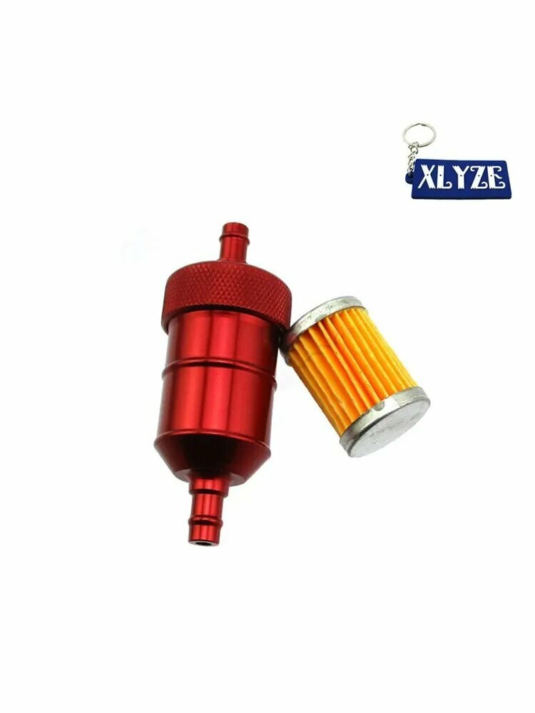 Топливный фильтр XLYZE Для CRF50 KLX110 TTR 125 SSR Taotao Lifan Thumpstar Kayo YCF Dirt Pit Bike квадроцикл