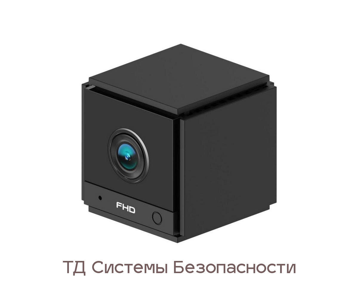 Миниатюрная беспроводная Wi-Fi автономная IP камера видеонаблюдения ДжейЭмСи АС(20) WiFi (E1903EU) 2mp (1920х1080) с детекцией движения. Угол 100.