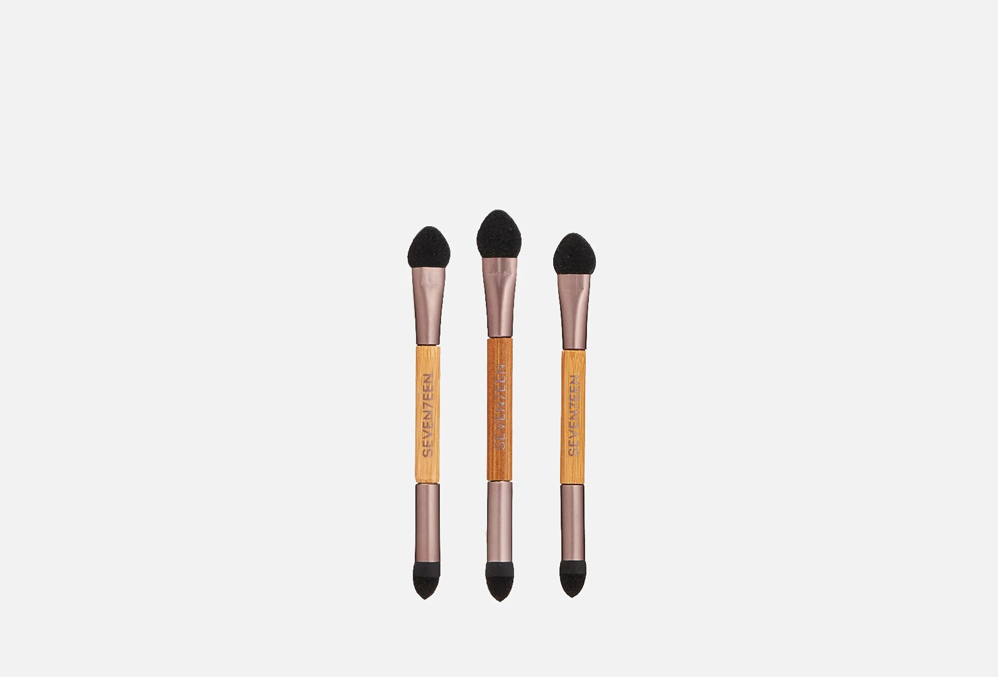 Набор из 3 аппликаторов для теней SEVEN7EEN "EYESHADOW SPONGE APPLICATORS BAMBOO"