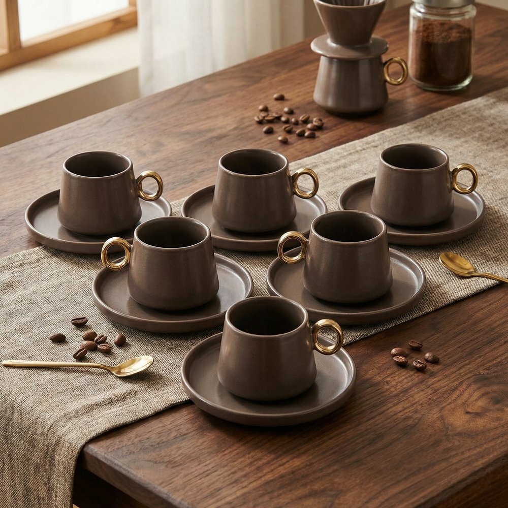 Набор из 6 чайных пар MUG-440/3 Art East Россия