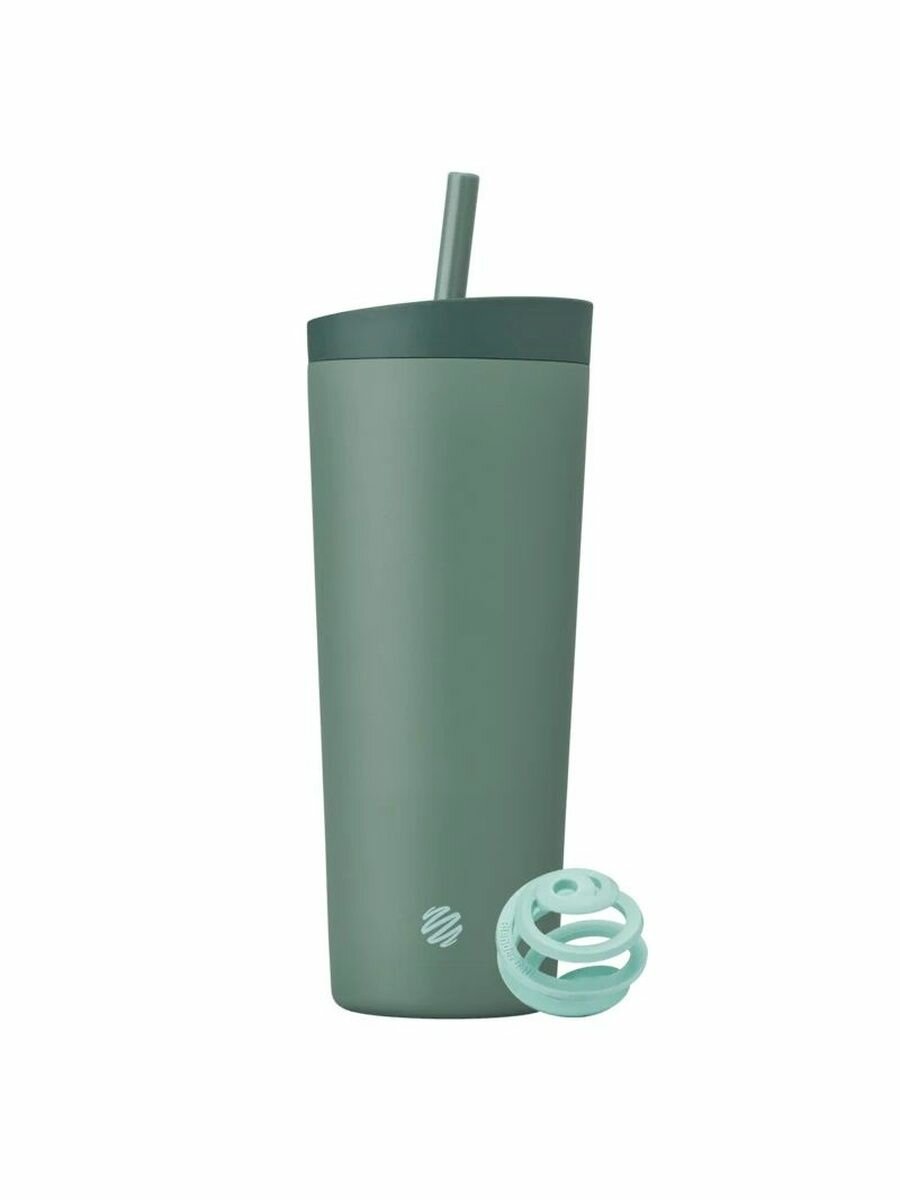 BlenderBottle, Шейкер спортивный, 2-in-1 Shaker Tumbler, цвет Sea Glass, 710 мл (24 унции)