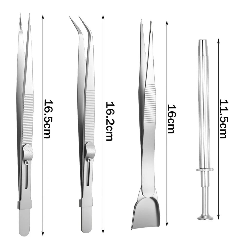 Набор пинцетов из нержавеющей стали K1980 Grabber Holder Set