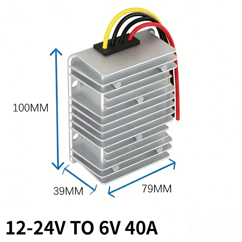 Понижающий DC-DC преобразователь 12-24V to 6V 40A