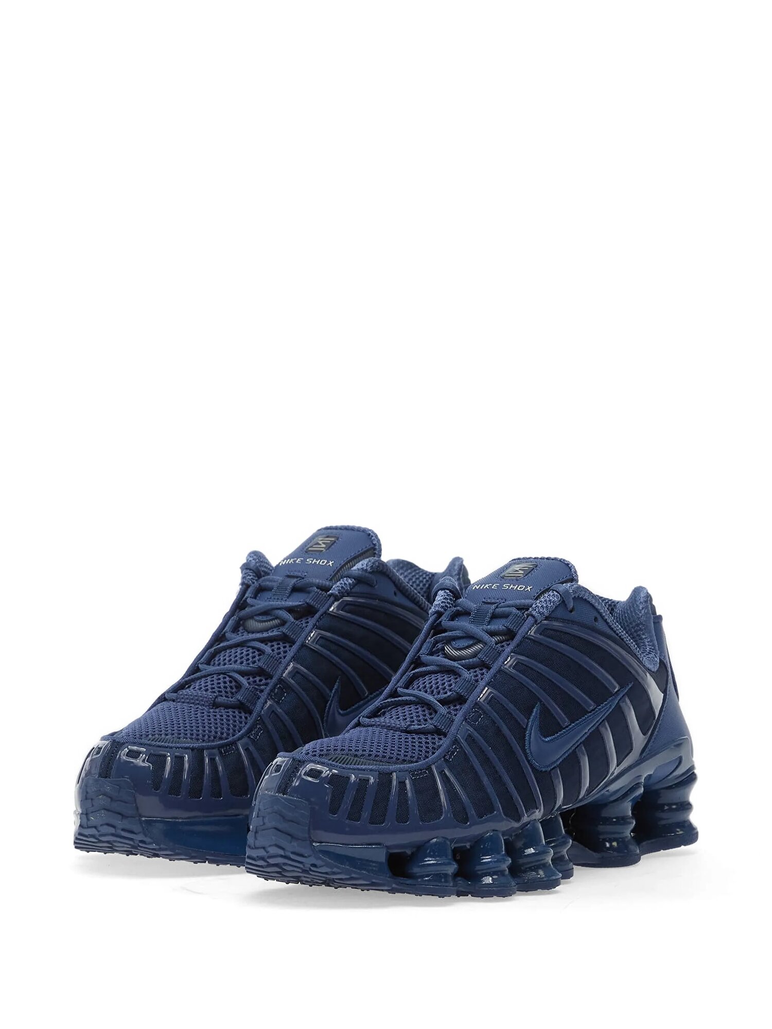Кроссовки NIKE Shox TL, размер 8.5 US, синий — фото 1