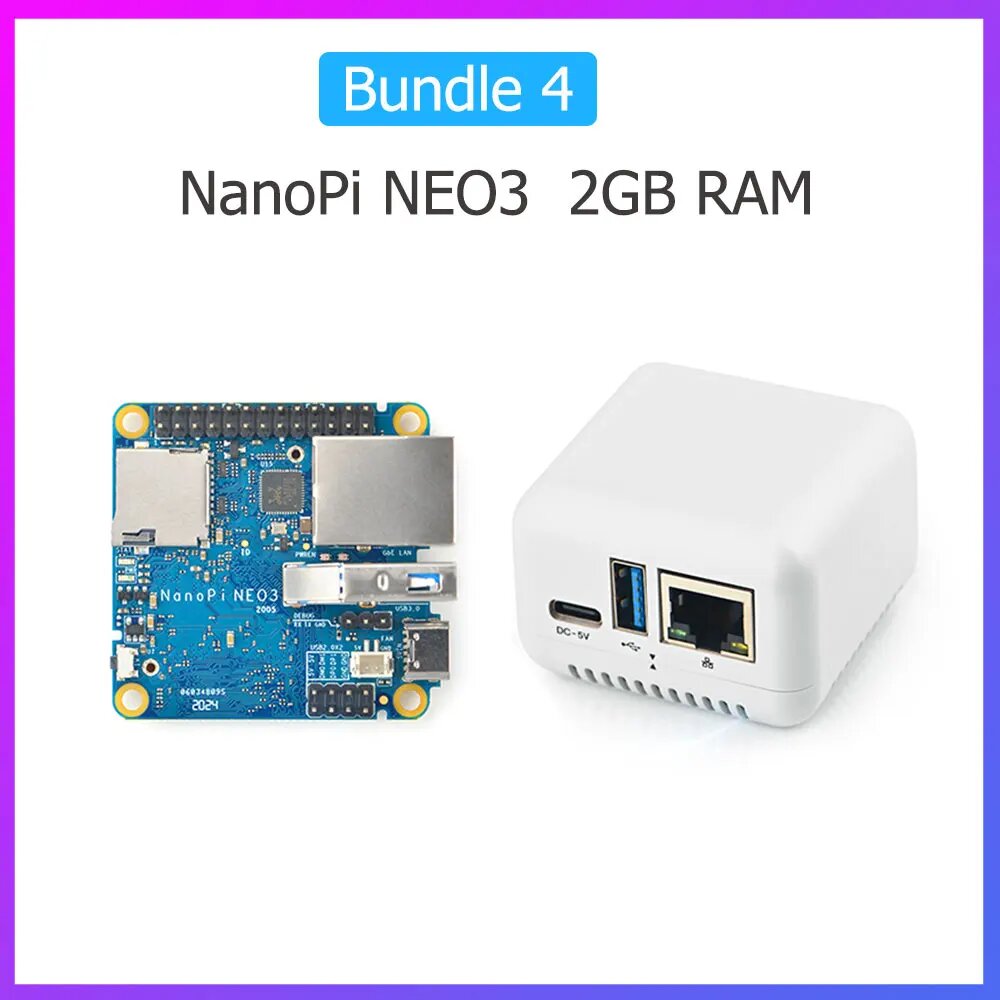 NanoPi NEO3 2GB RAM Bundle