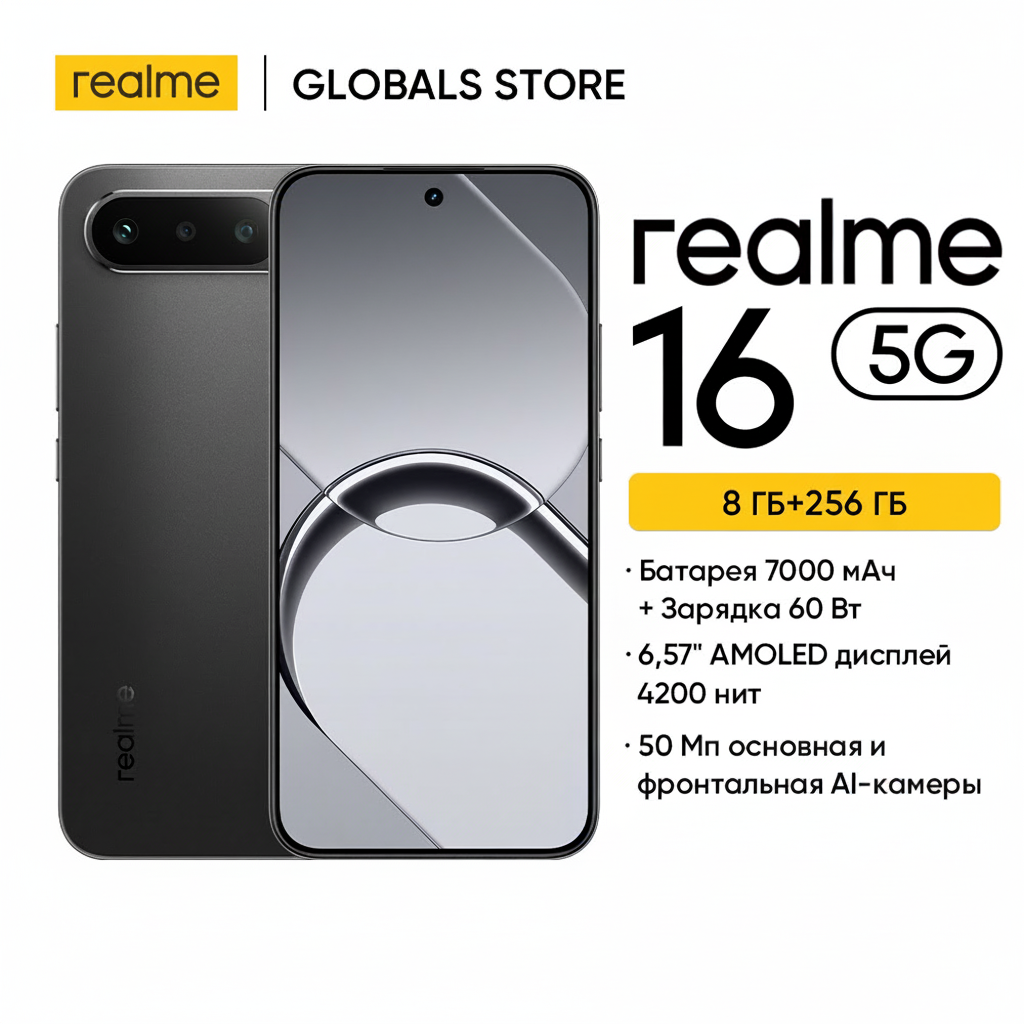 Смартфон Realme 16, 8/256ГБ