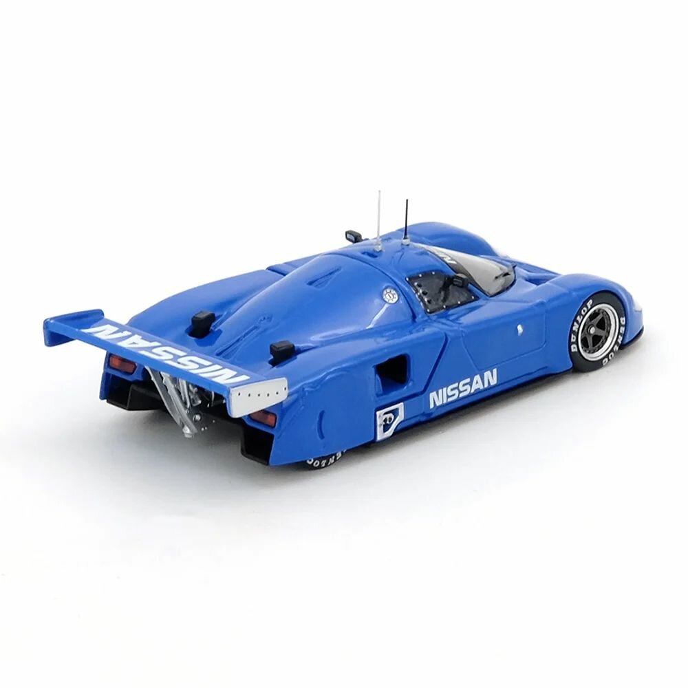Модель автомобиля Nissan R89C в масштабе 1:64 от Inno64, литой металлический корпус, синий цвет, коллекционная игрушка