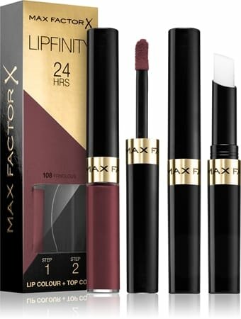 Губная помада Max Factor Lipfinity Lip Colour, оттенок 108 frivolous, 4,2 г