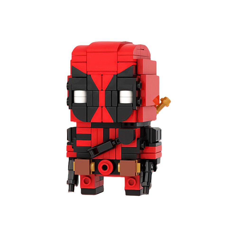 MOC-158435 Deadpool 3 — конструктор из кирпичей Deadpool Deadpool, совместимый с трансграничным хитом Lego