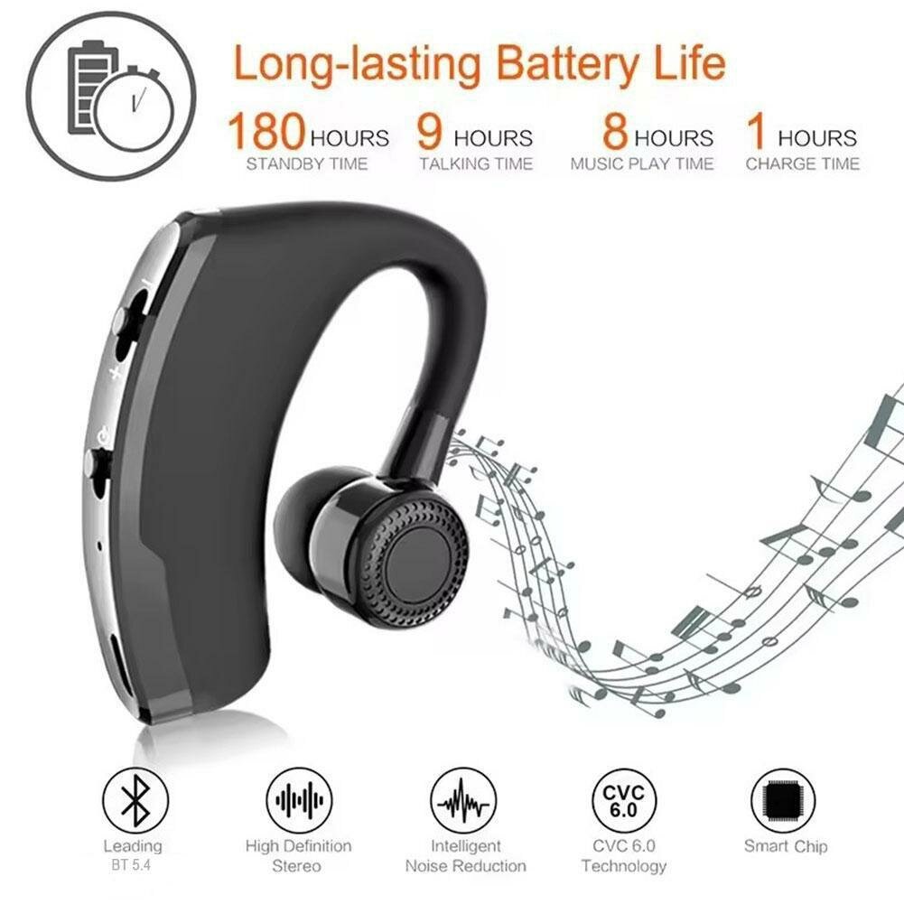 Гарнитура блютуз для водителя с микрофоном - Гарнитура bluetooth для телефона с шумоподавлением