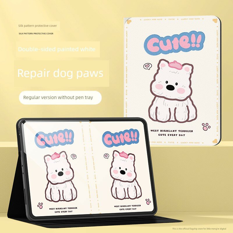 Подходит для защитного чехла для планшета Apple iPad 11, новая модель для девочек, AIR7 West Highland Puppy Mini6,