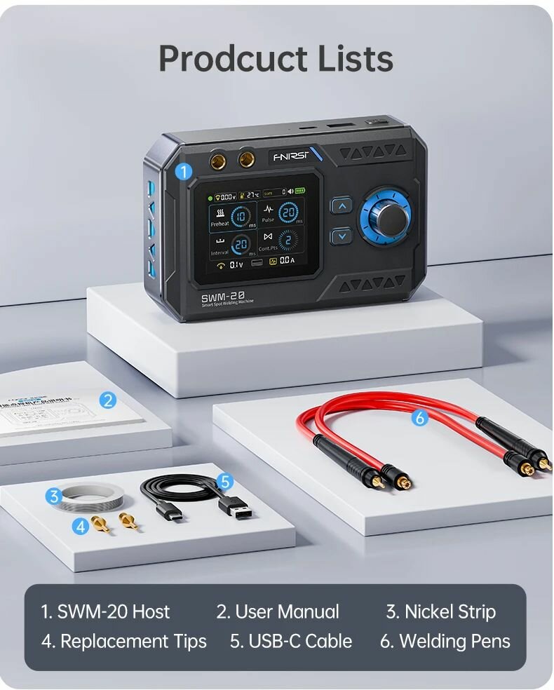 SWM-20 Портативный точечный сварочный аппарат