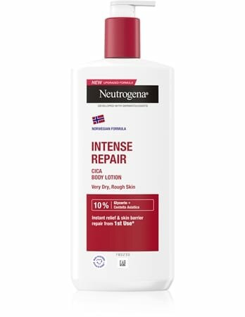 Молочко для тела Neutrogena Norwegian Formula Intense Repair, интенсивно восстанавливающее, для сухой кожи, 400 мл