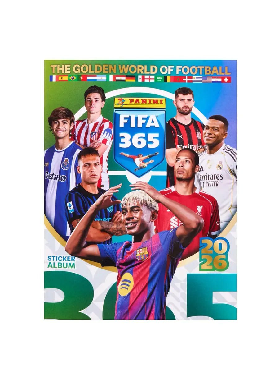 Альбом для коллекционирования наклеек PANINI FIFA 365-2026