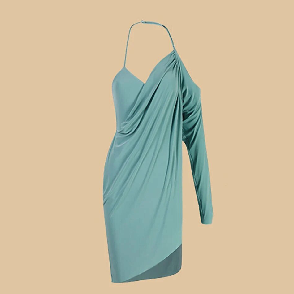 Танцевальное платье Blue dress для латиноамериканских танцев