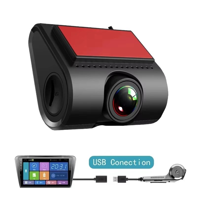 Автомобильный видеорегистратор 1080P, USB, Blackbox, ADAS