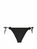 Купальник Fisico Side-tie bikini bottoms, размер 42, черный/черный