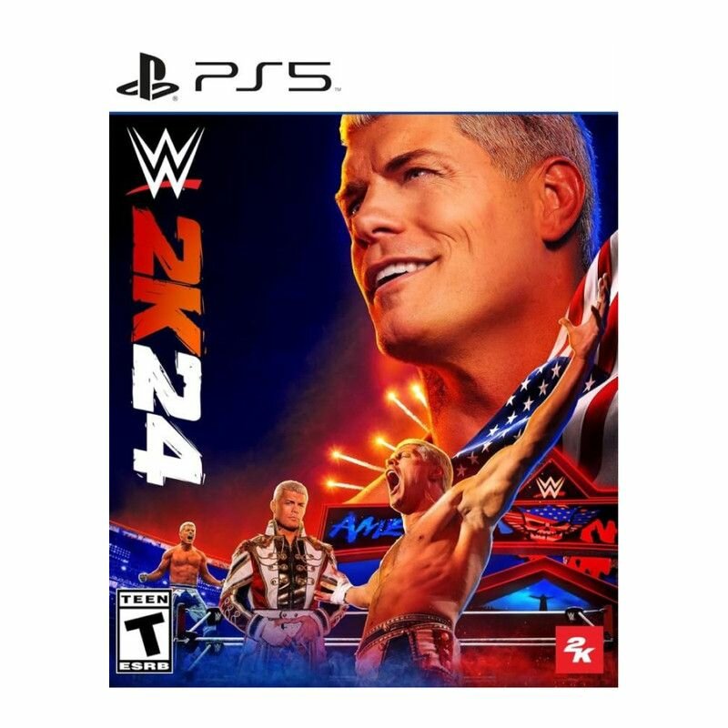 Игра WWE 2K24 (PS5) Visual Concepts Blu-ray диск 18+ для Playstation 5 — фото 1