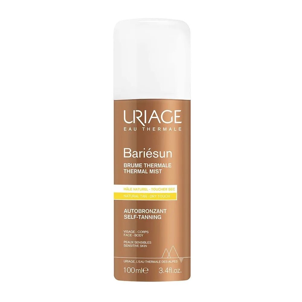 Uriage Термальный спрей-автобронзат для чувствительной кожи Bariesun Thermal Mist Self-Tanning, 100 мл