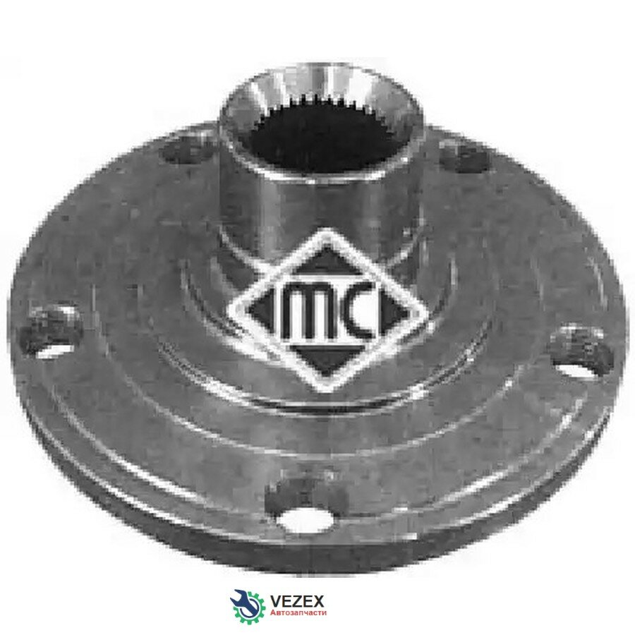 METALCAUCHO 90054 Ступица колеса