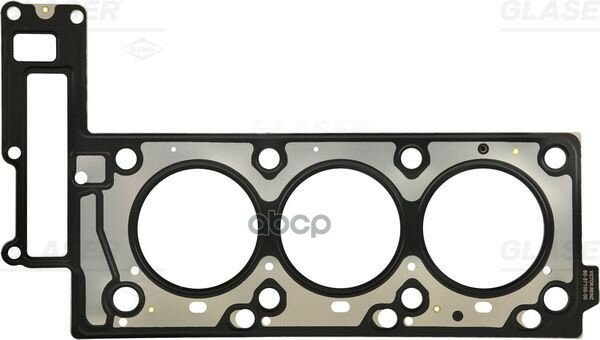 Прокладка ГБЦ MB W203, W204, W211, W221 2.5-3.0, Lh GLASER арт. H8067500