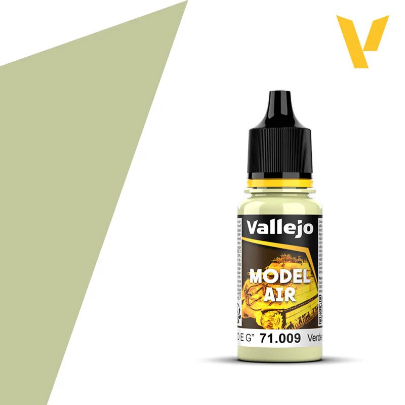 Краска Vallejo серии Model Air Eau de Nil Duck Egg Green (17мл) 71.009