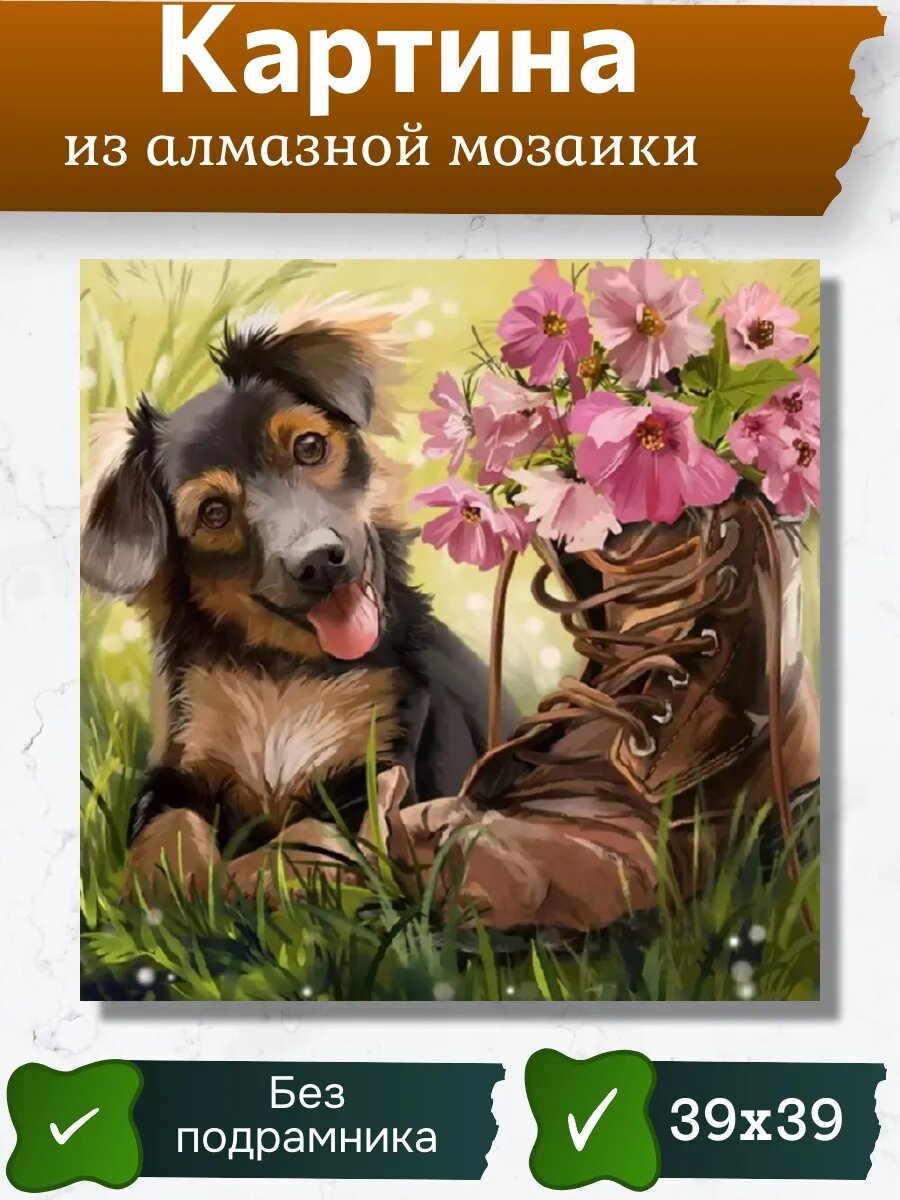 Алмазная мозаика 39х39
