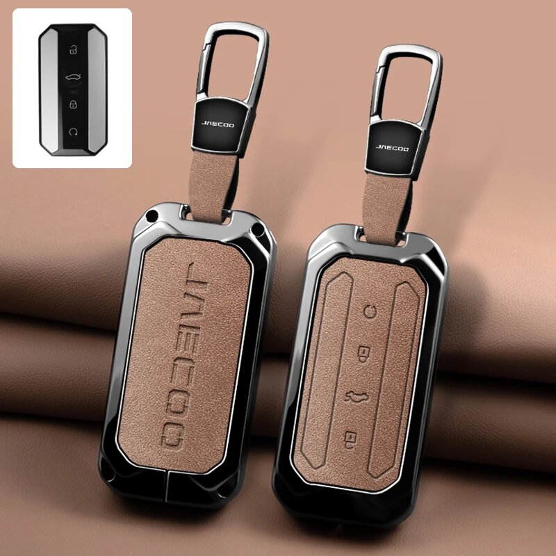 Чехол для ключей Chery JAECOO J5 J7 2025, L-brown-1