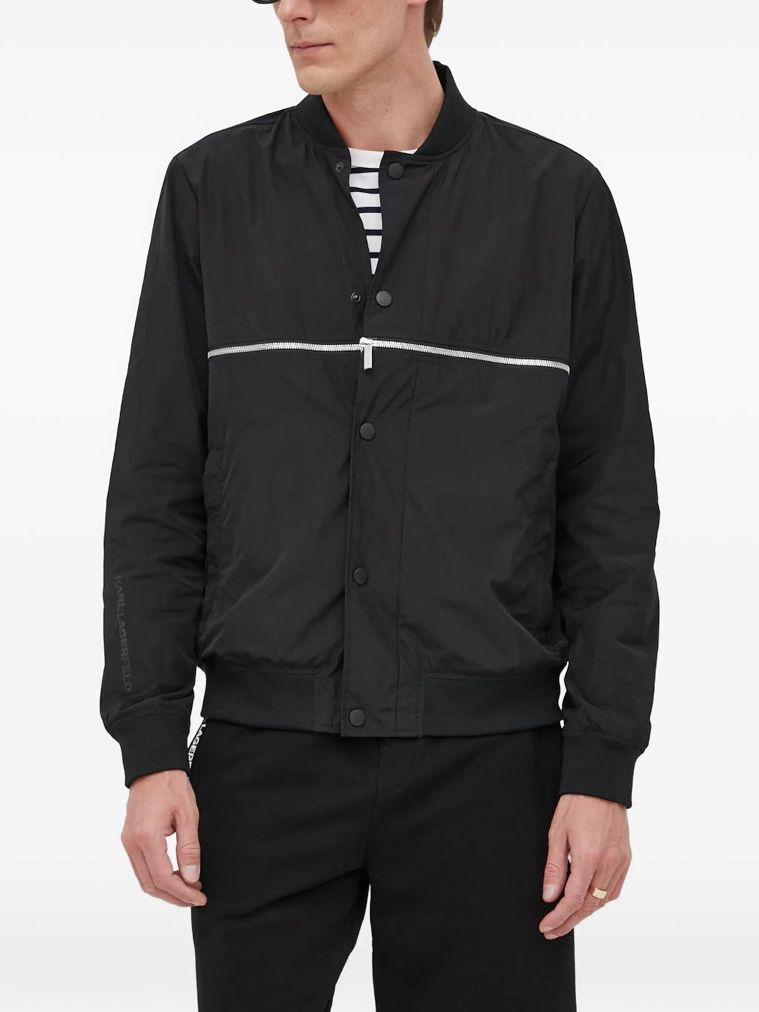 Куртка Zip-up bomber jacket