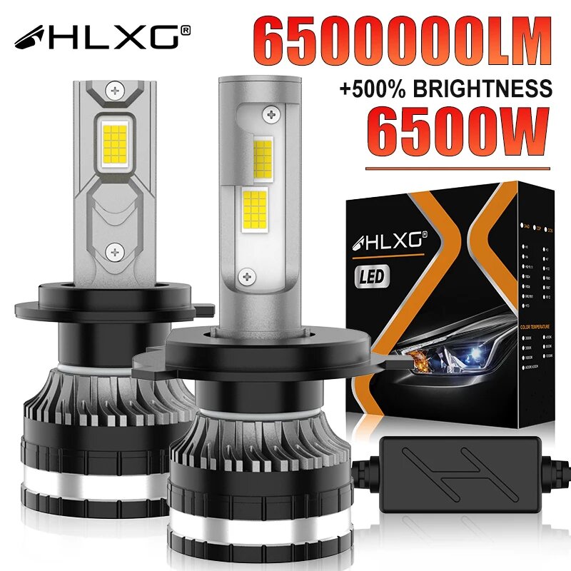 Светодиодная лампа H4 6000W Canbus 4300K/6000K