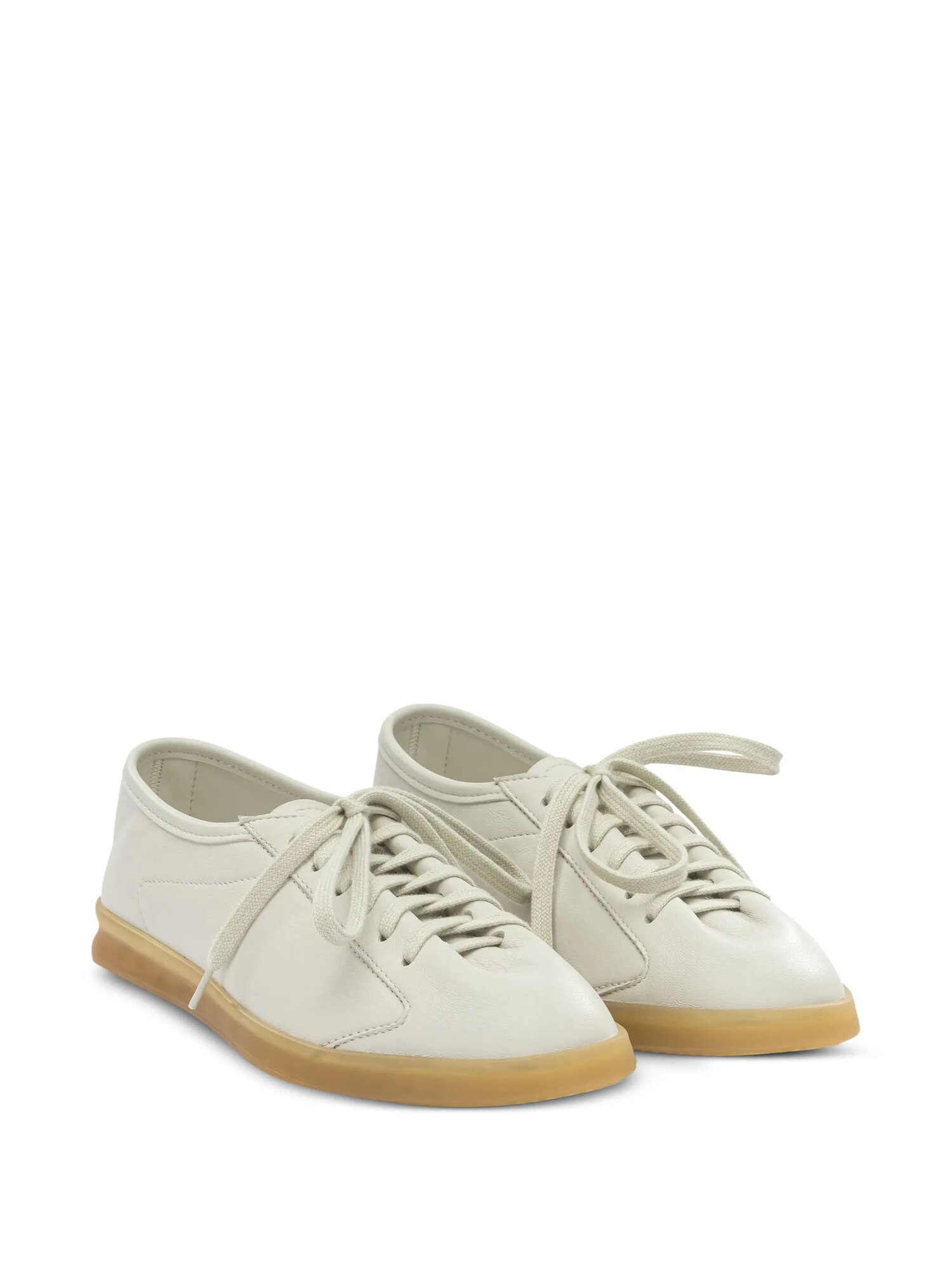 Кроссовки HENDERSON BARACCO Lace-up leather sneakers, размер 40 — фото 1